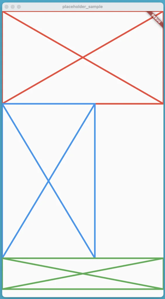 Placeholder 】場所取り用のウィジェットを使おう! 【 Flutter 】 | 週刊Flutter大学